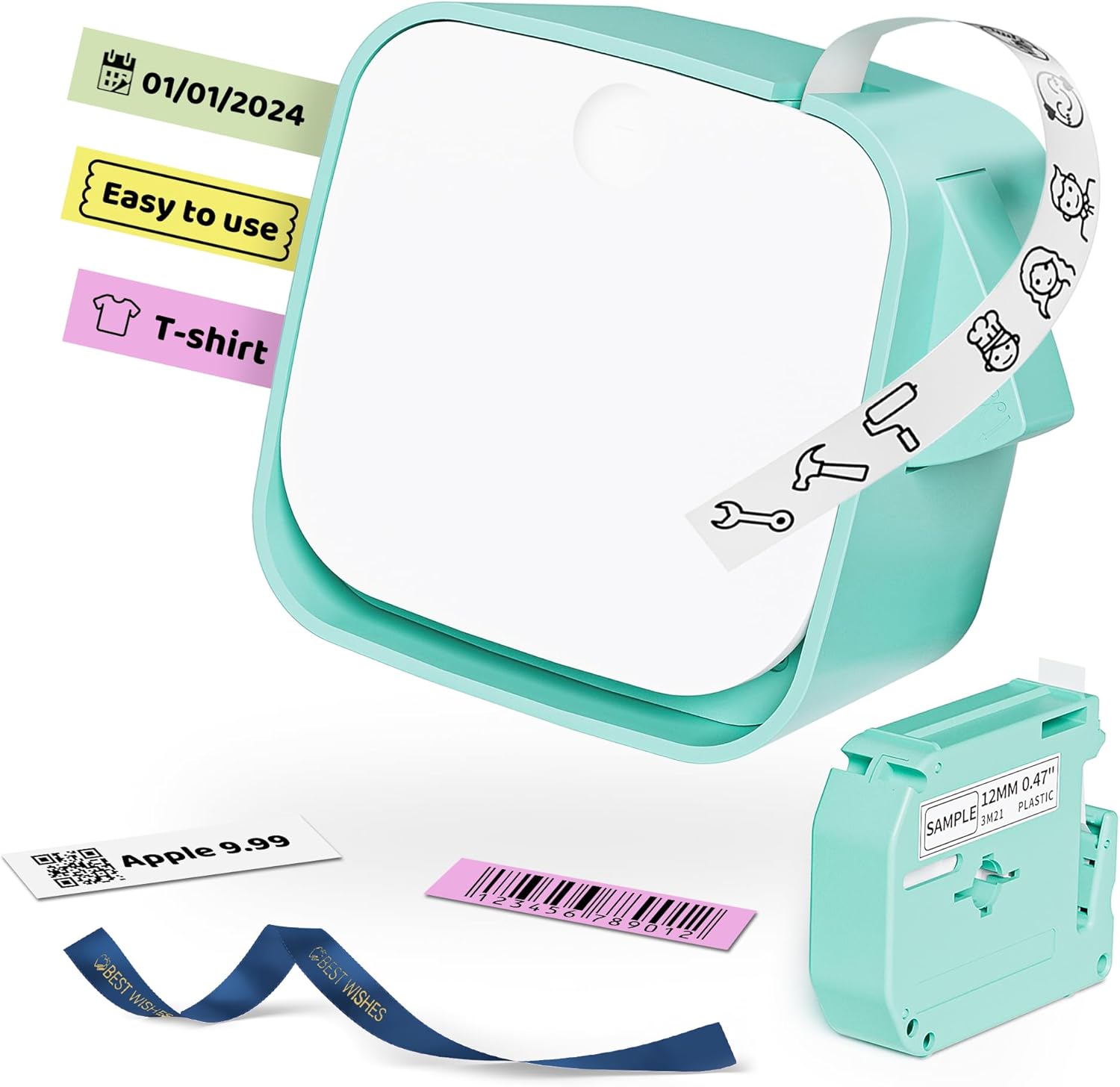 Amazon.com : Vixic Bluetooth Label Maker - Rechargeable Mini Labeler ...