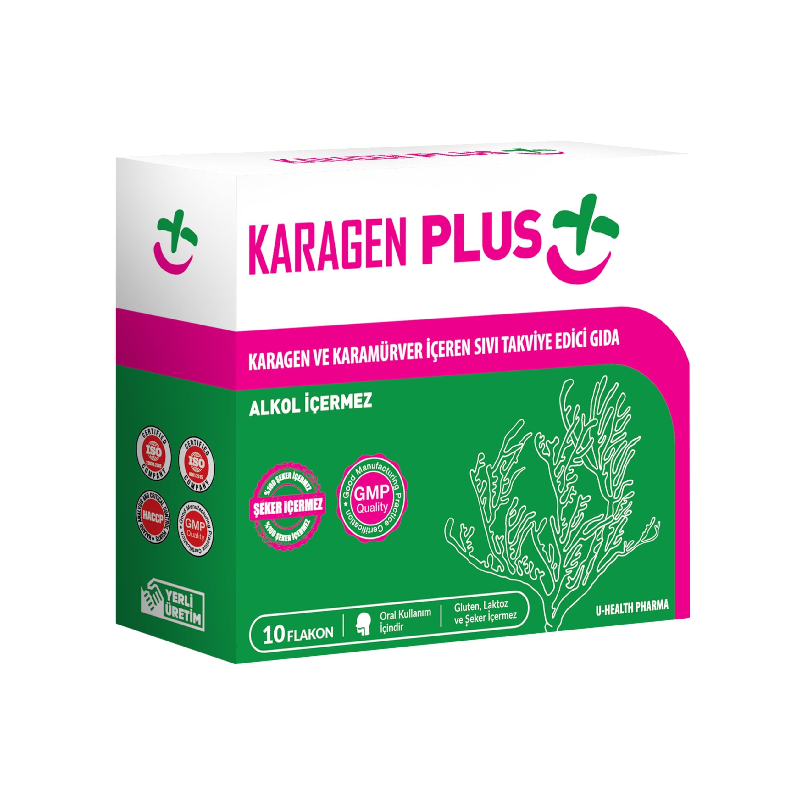 U HEALTH KARAGEN PLUS ÖKSÜRÜK ŞURUBU FLAKON 10LU : Amazon.com.tr ...