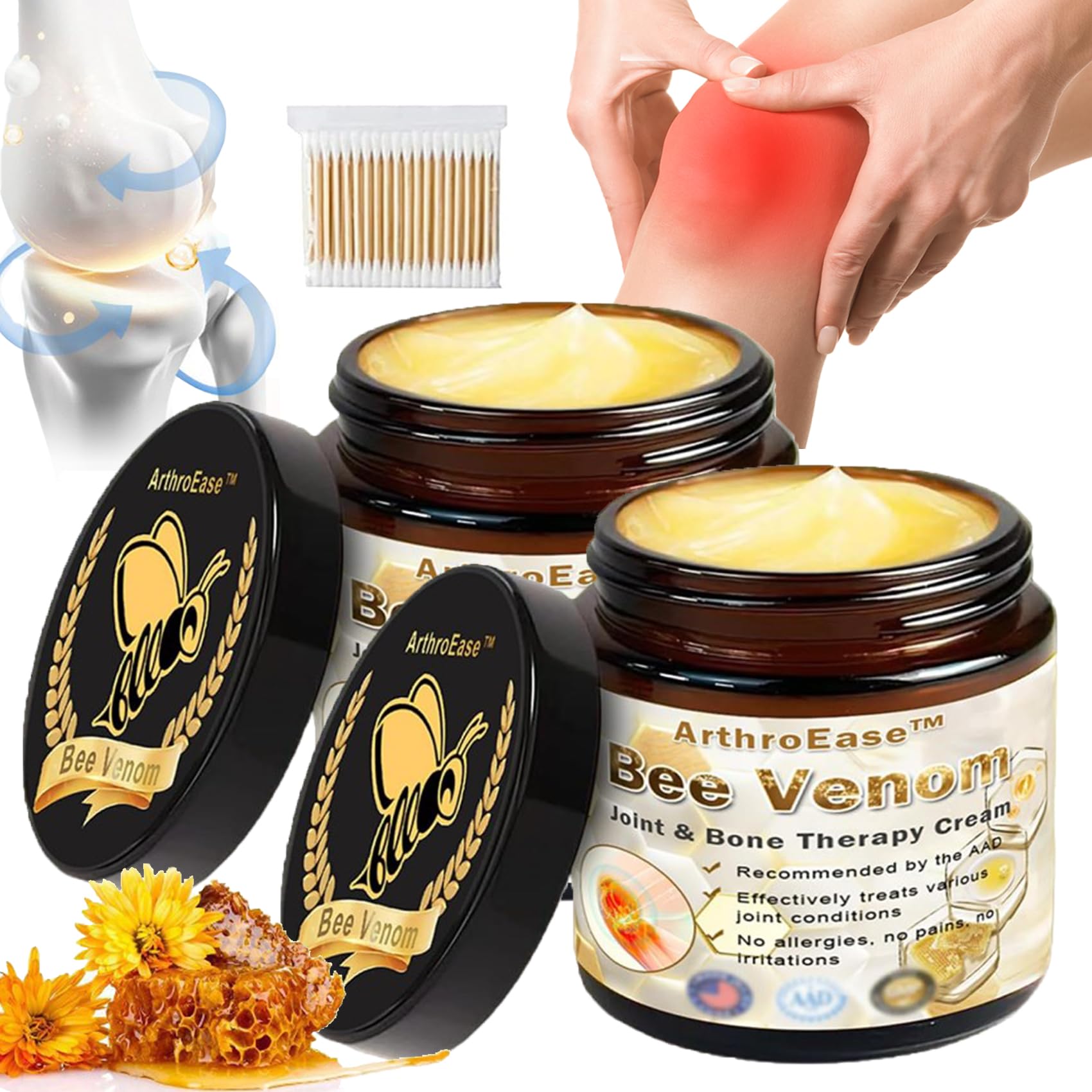 Amazon.com: Arthroease - Arthroease Bee Venom Arthritis Therapy Cream ...