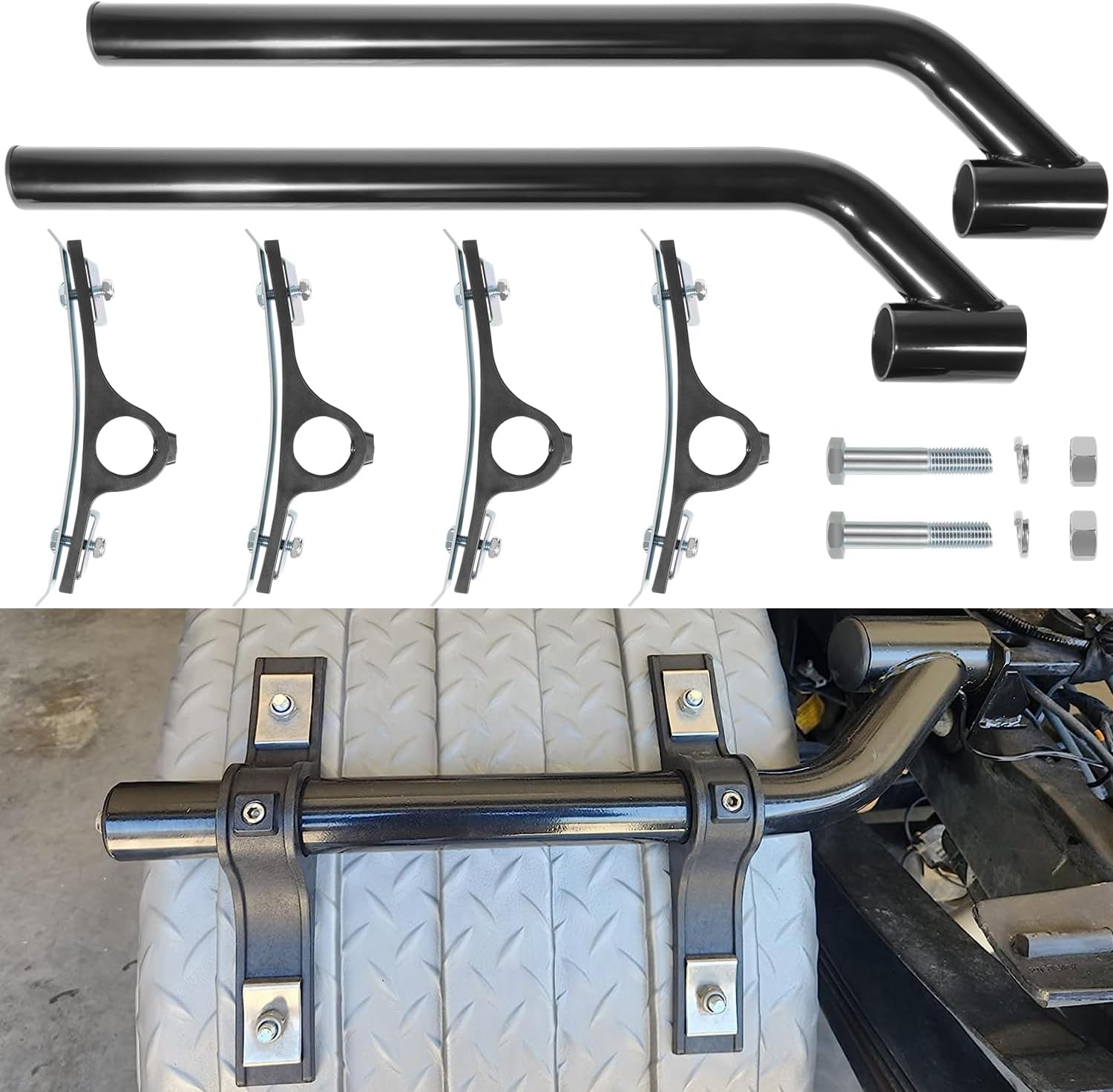 Amazon.com: Merritt E-Z Mount 8 Inch Black Fender Bracket : Everything Else