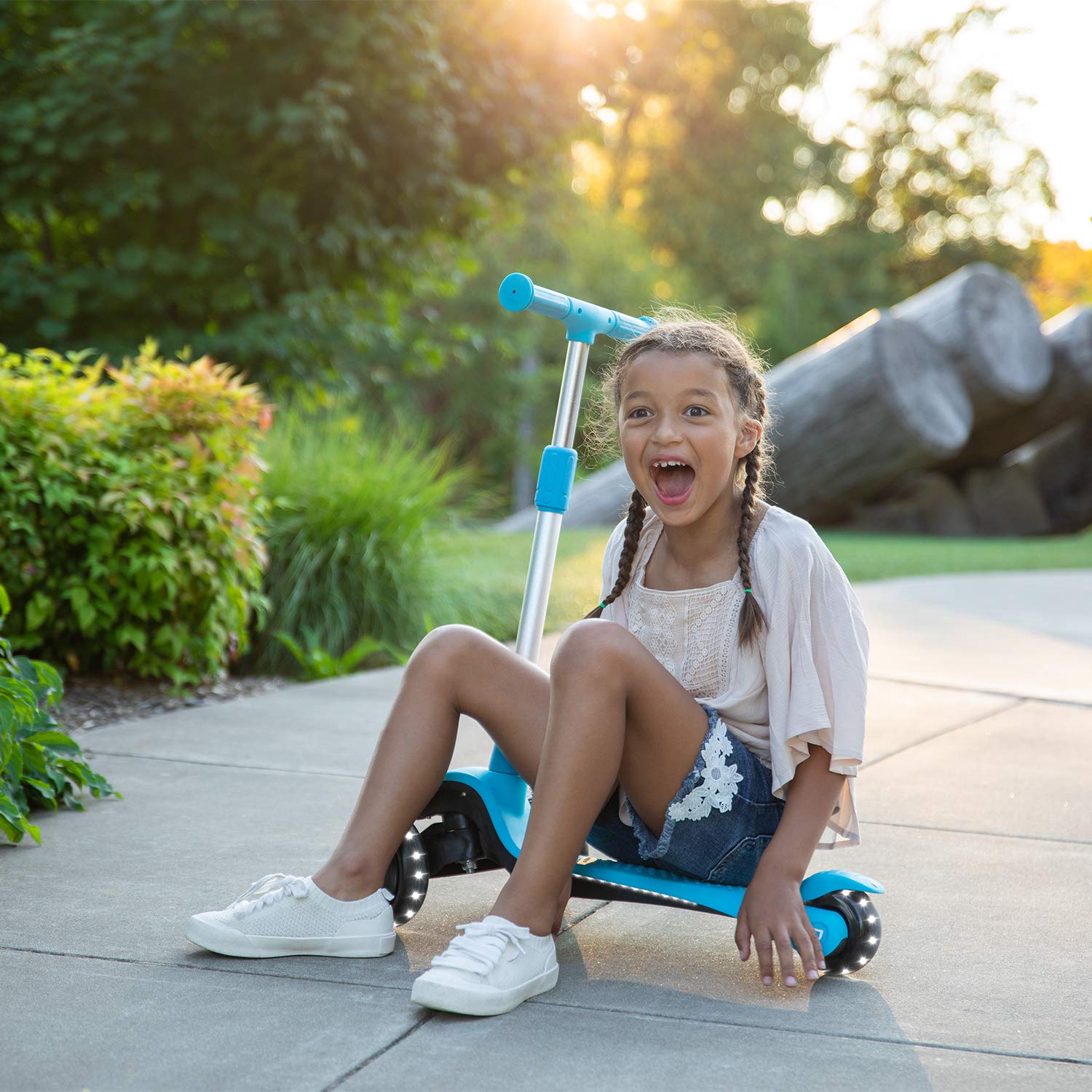 Snapklik.com : Jetson Scooters - Lumi 3 Wheel Kick Scooter (Blue ...
