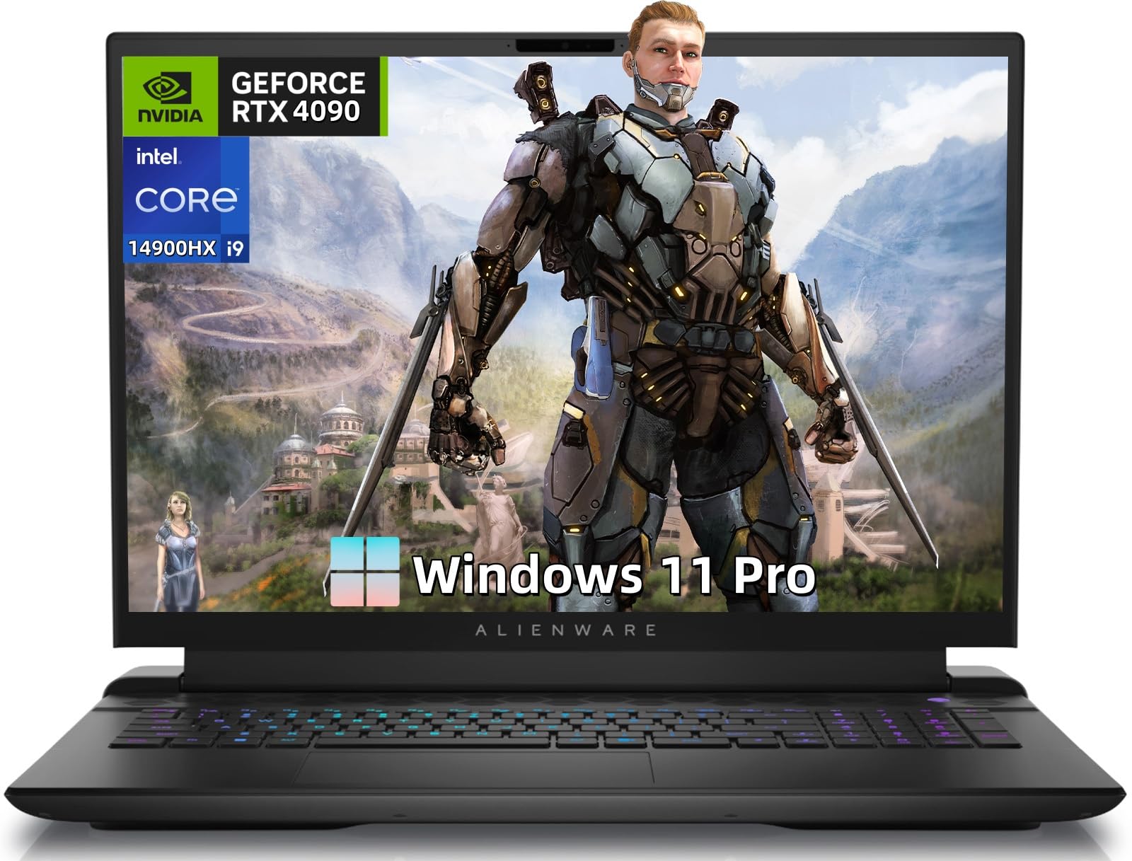 Amazon.com: Dell Alienware M18 R2 Gaming Laptop, GeForce RTX 4090 ...
