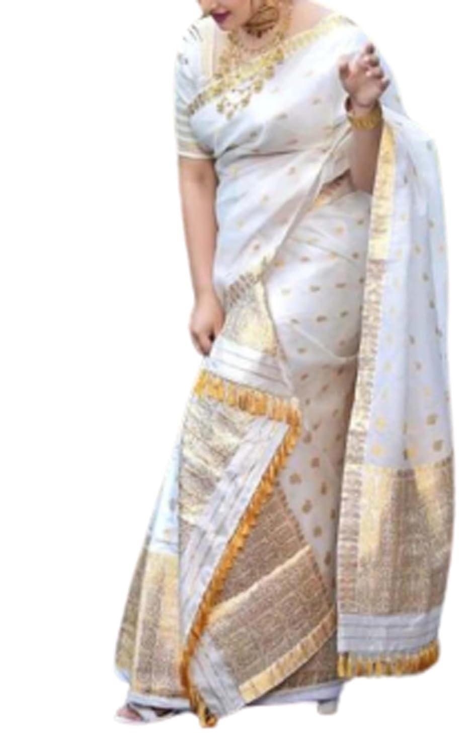 Buy Women's Assamese Mekhela Bridal Sador Chador Pure Wedding Silk Mix ...