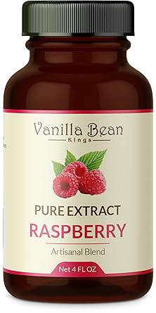 Amazon.com: Pure Raspberry Extract for Baking and Flavoring - 4 OZ ...