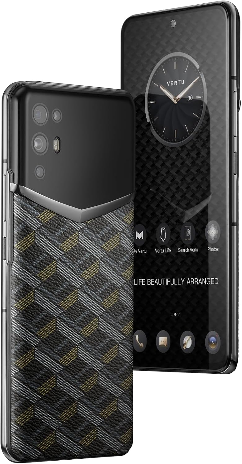 Amazon.com: iVERTU Old Style Calfskin 5G Phone, Unlocked Smartphone ...