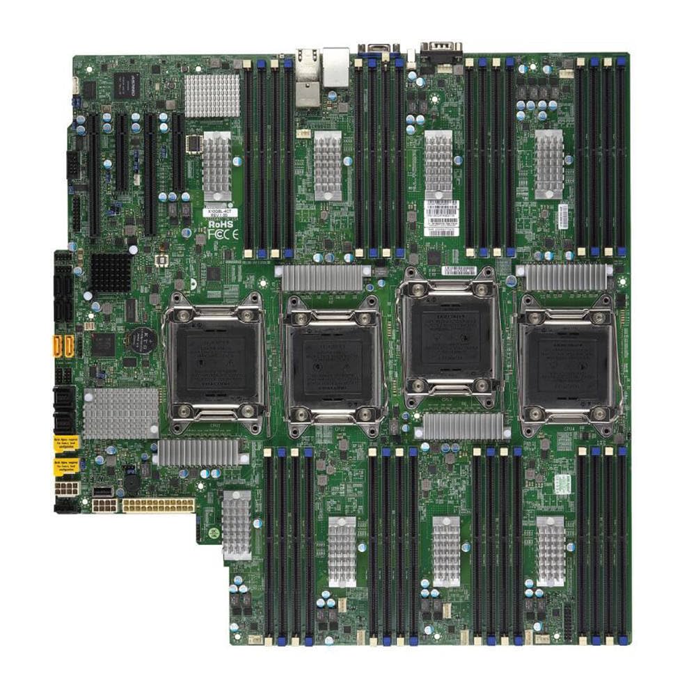 X10qbl 4ct Supermicro X10QBL 4CT Quad Socket Motherboard W/CPU And