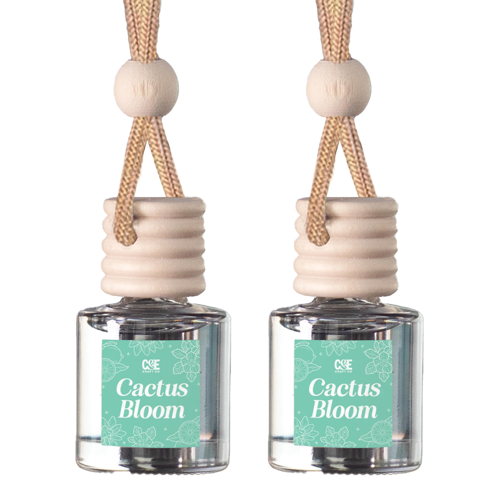 Amazon.com: CE Craft Cactus Bloom Car Air Hanging Fragrance Oil ...