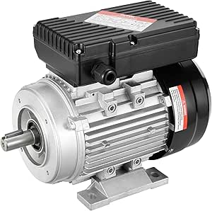 VEVOR 0.55KW Electric Motor 1400RPM AC 220-240V 4.5A 80 B34 Frame Air ...