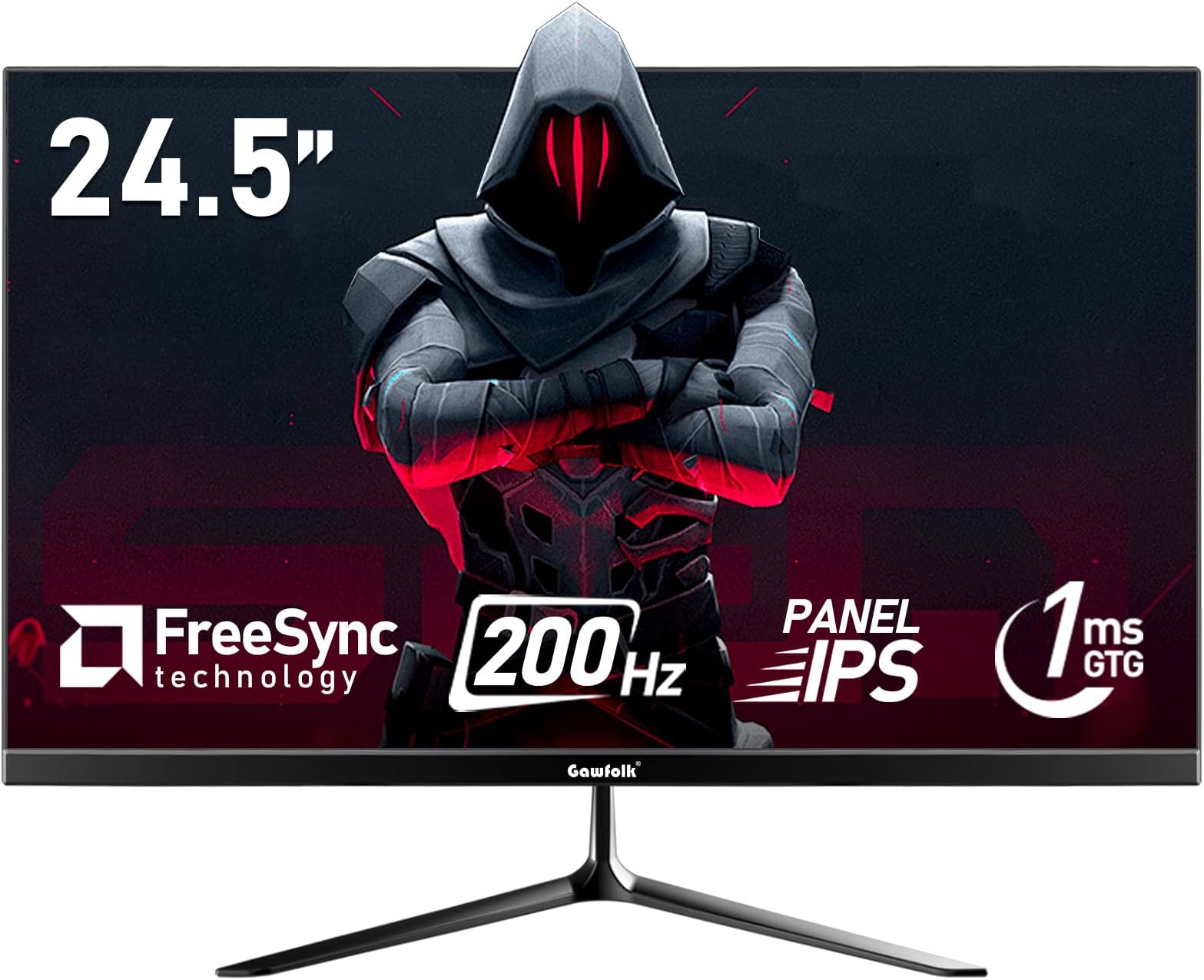 KOORUI 24 Inch Gaming Monitor, 165Hz 1080p 1ms IPS, Adaptive Sync, PC ...