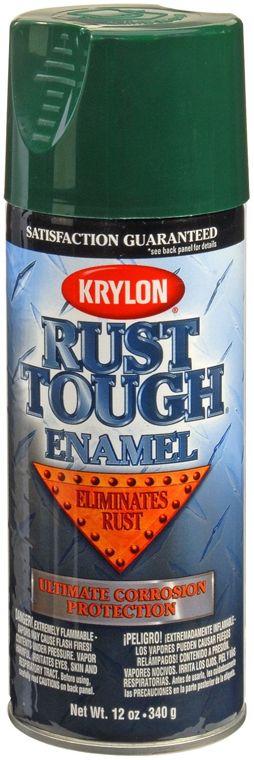 Amazon.com: Krylon RTA9223 'Rust Tough' Hunter Green Rust Preventive ...
