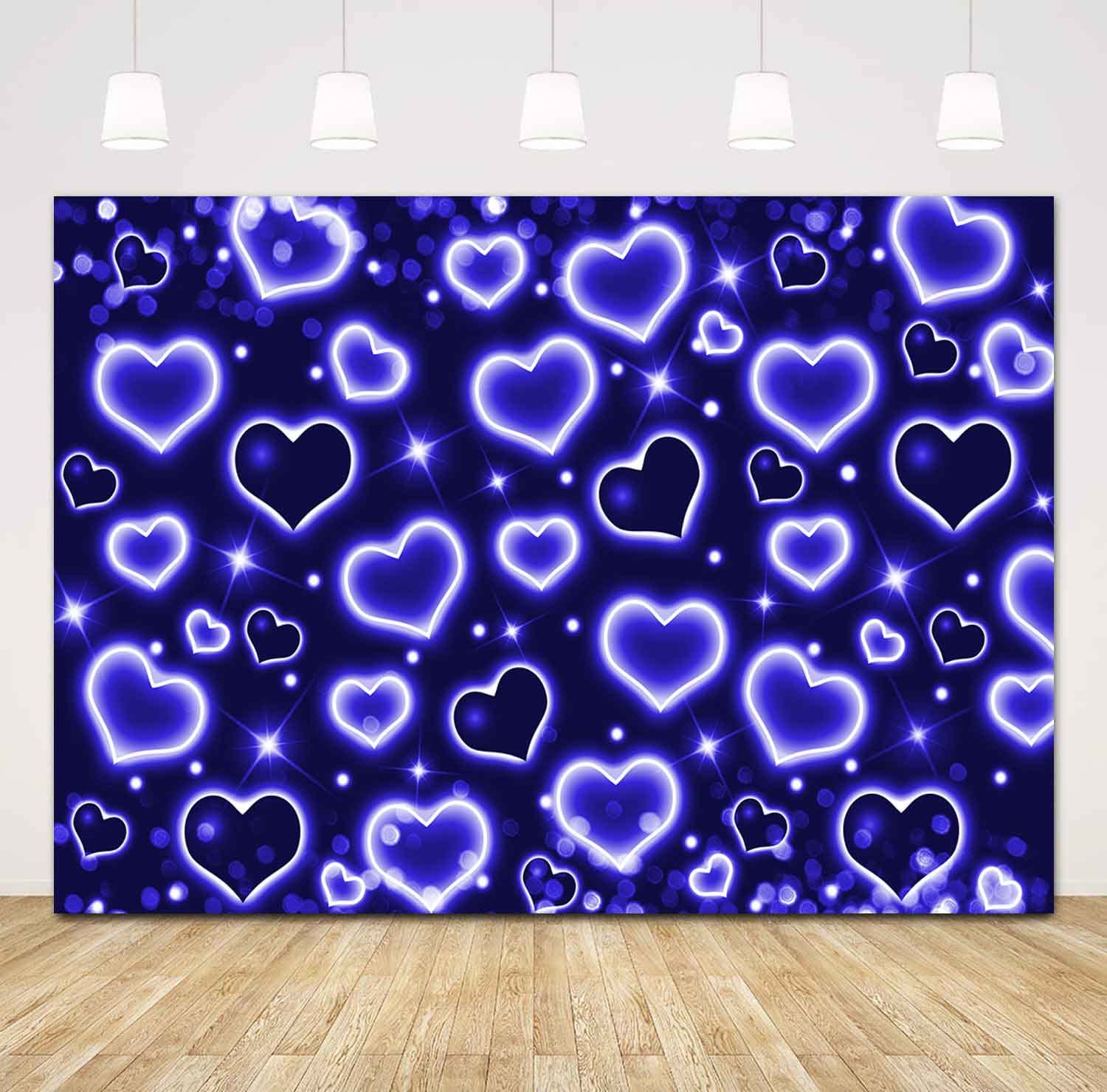 Blue Hearts Backgrounds
