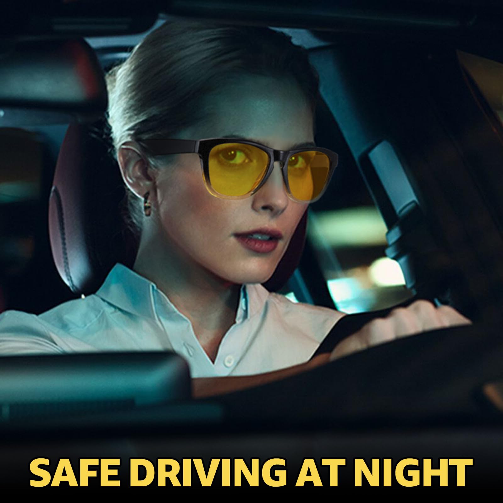 Snapklik.com : Myiaur Night Vision Driving Glasses For Women