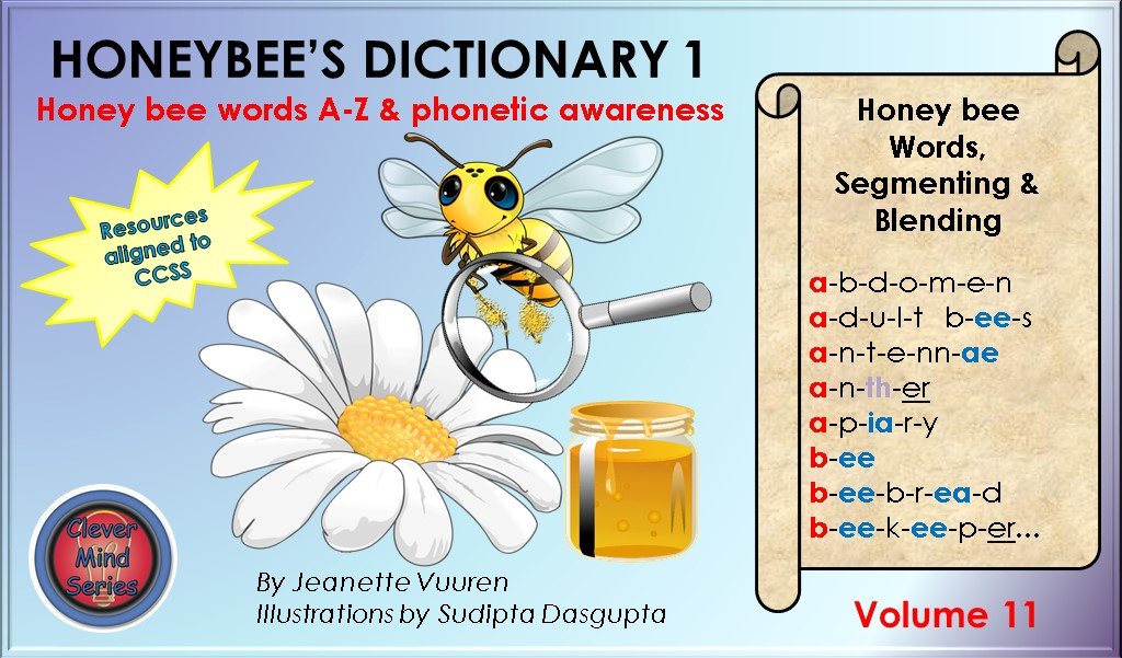 Honeybees Dictionary 1 Volume 11 Honey Bee Facts Interesting Facts ...