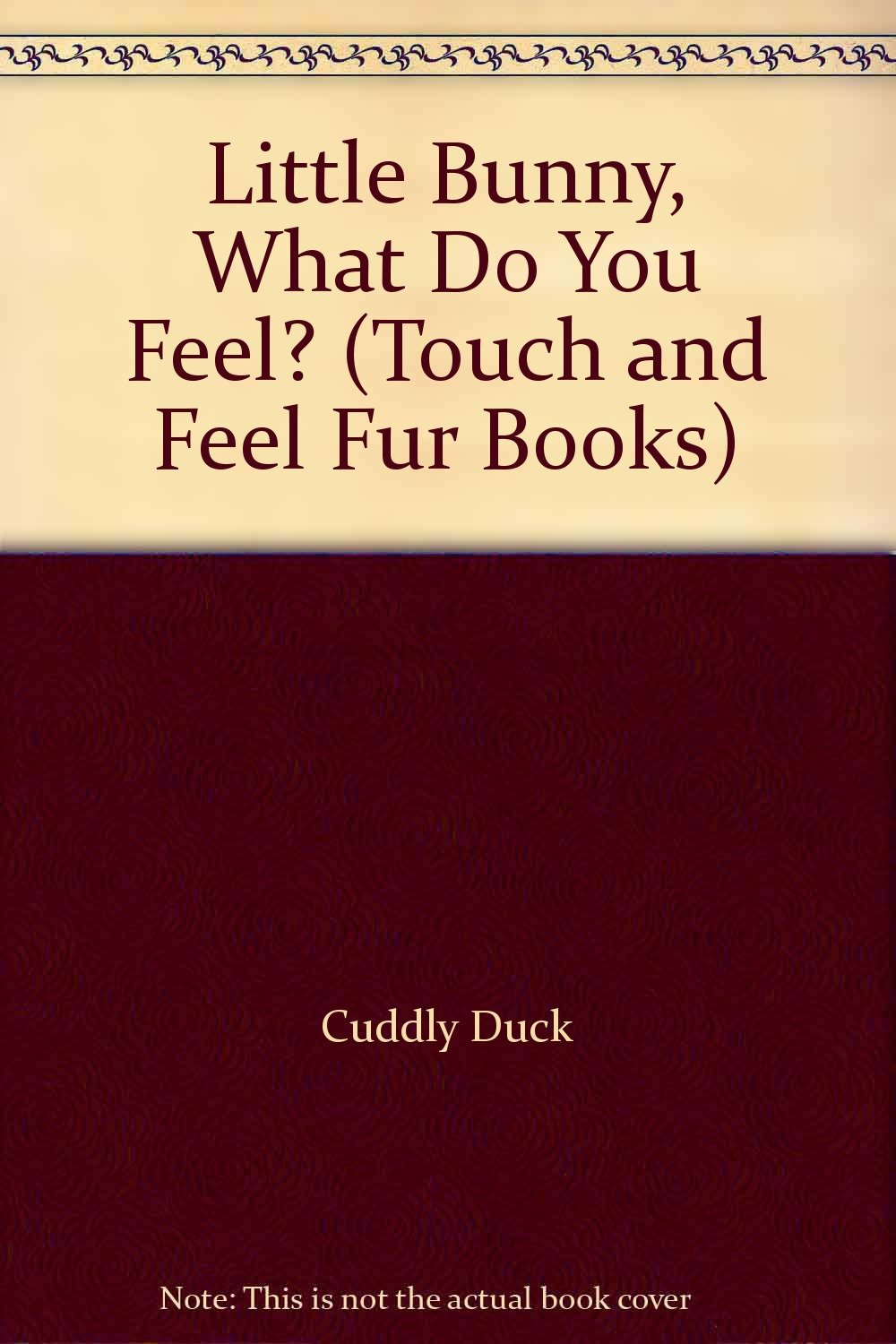 Little Bunny, What Do You Feel? (Touch and Feel Fur Books): Cuddly Duck ...