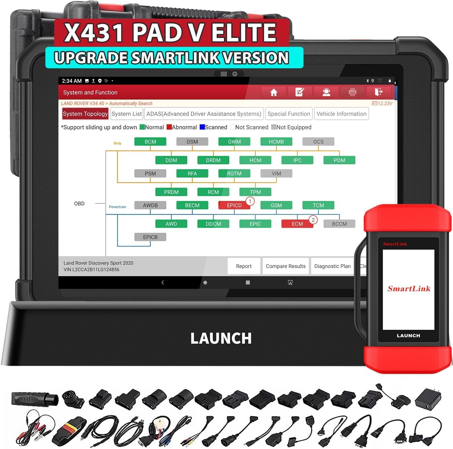 2024 LAUNCH X431 PAD V Elite, J2534 Programming, ECU Philippines | Ubuy