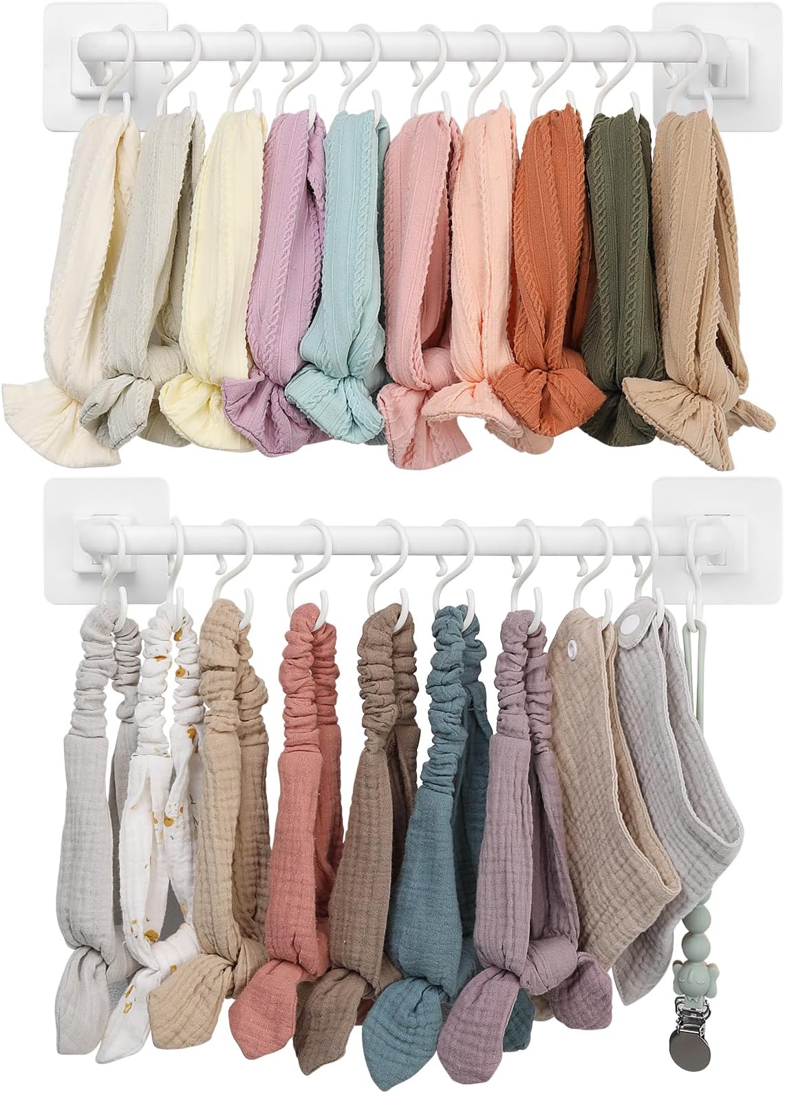 Amazon.com: POVETIRE Headband Holder Head Bands Organizer for Girls ...