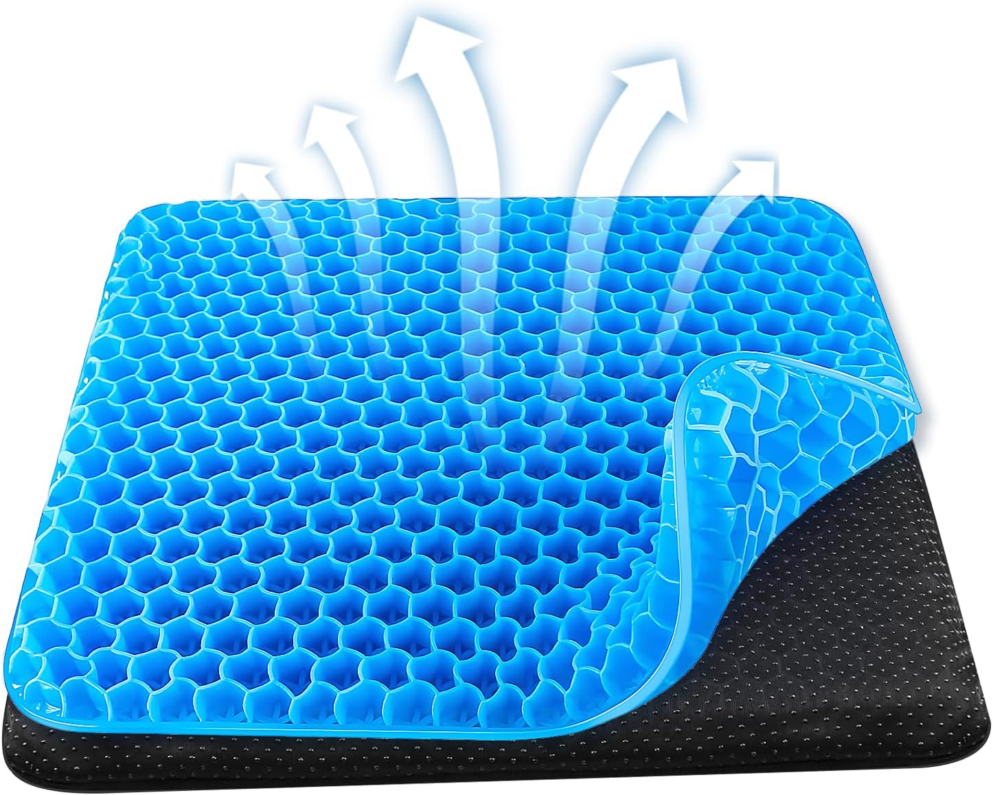 JML Soft Sitter Honeycomb Cushion - Gel Seat Cushion for Support and ...