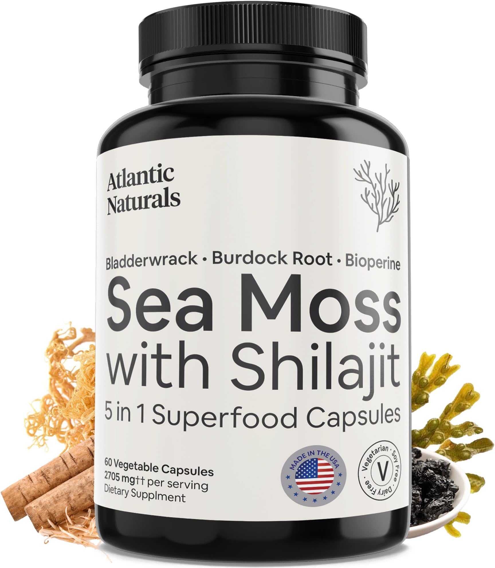 Amazon.com: Better Alt Sea Moss Capsules- Irish Seamoss with Black Seed ...