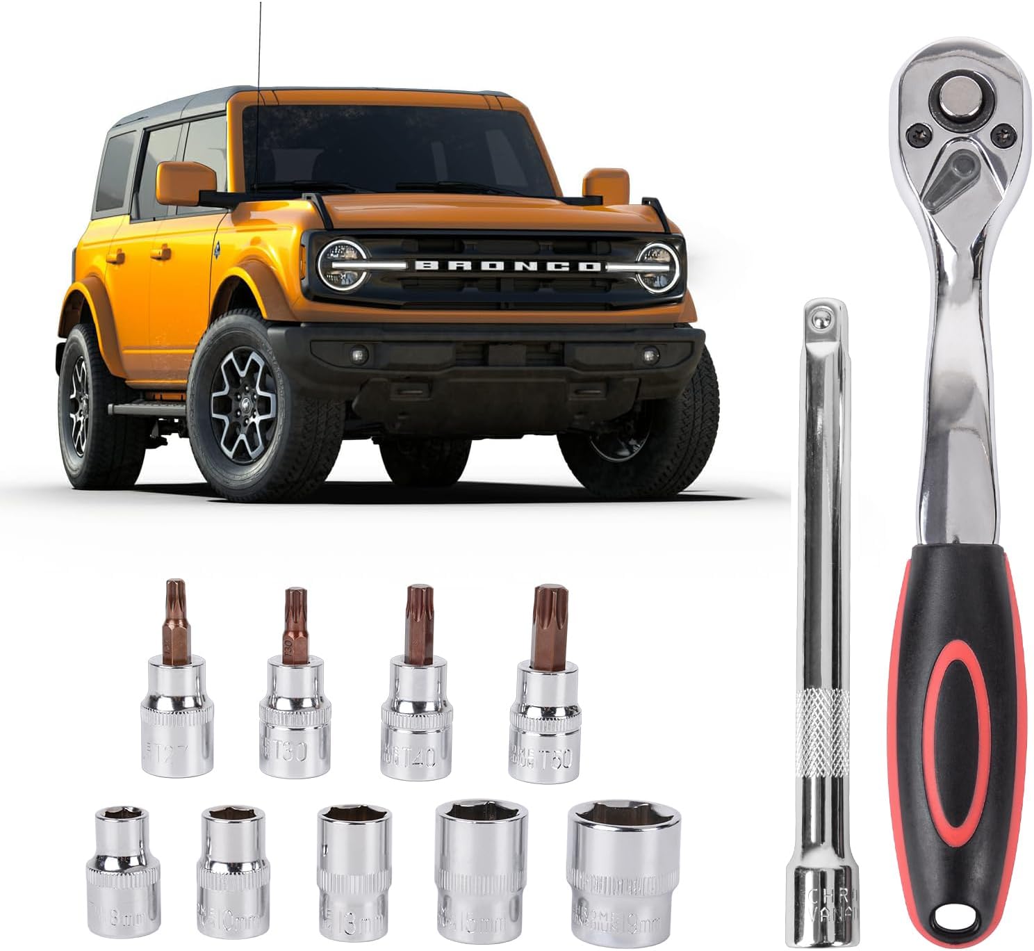 OMU Compatible With Removal Tool Kit Bronco 2021-2024(Not Sport,Hard ...