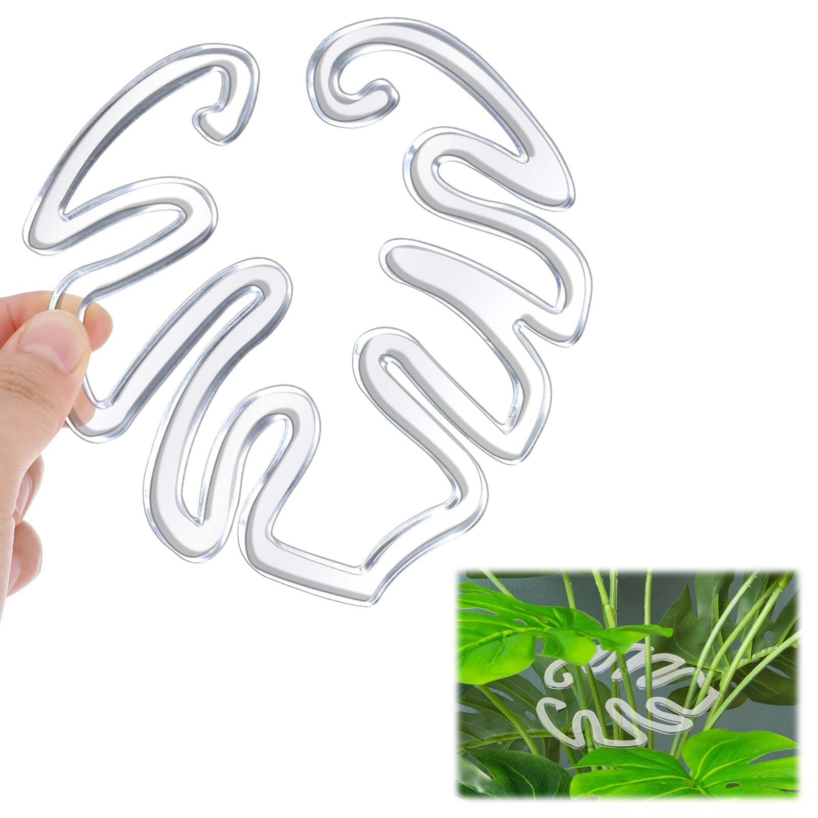 Amazon.com: CIATBYYJ Monstera Plant Support, Monstera Shaped Plant ...