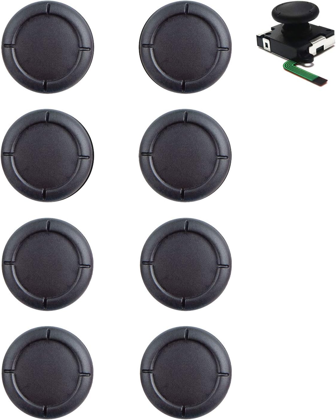 BRHE -Daumengriffkappen für Nintendo Switch 3D Analog Stick und Switch ...