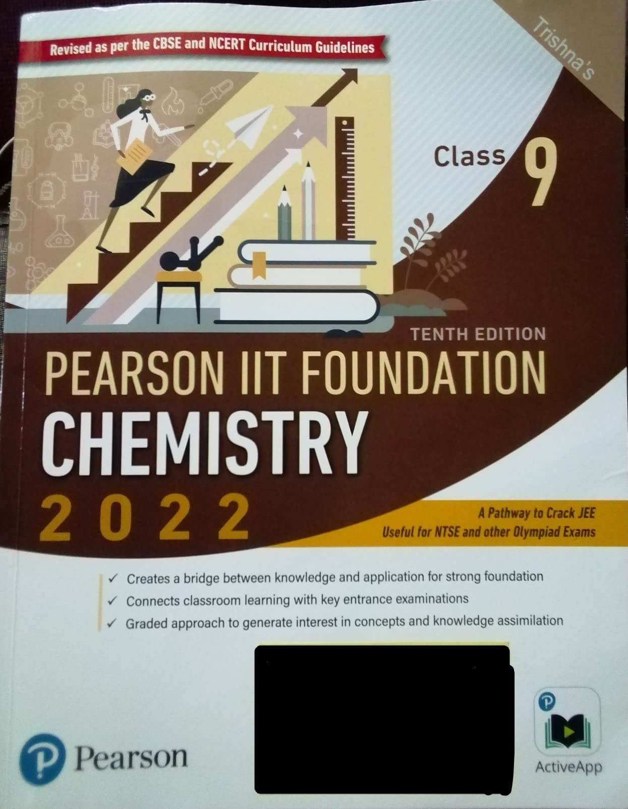 Buy Pearson IIT Foundation Chemistry Class 9| Tenth Edition| for JEE ...