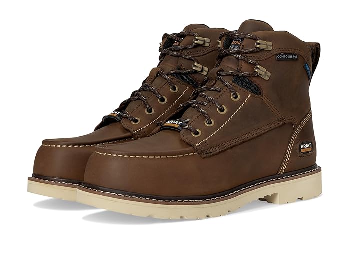 Women's Ariat Rebar Lift Waterproof Composite Toe Work Boots | Zappos.com