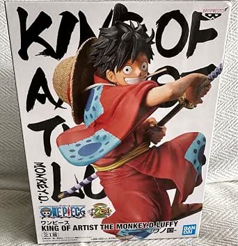 Amazon.co.jp: One Piece King of Artists Luffy Taro Figure H : Hobbies