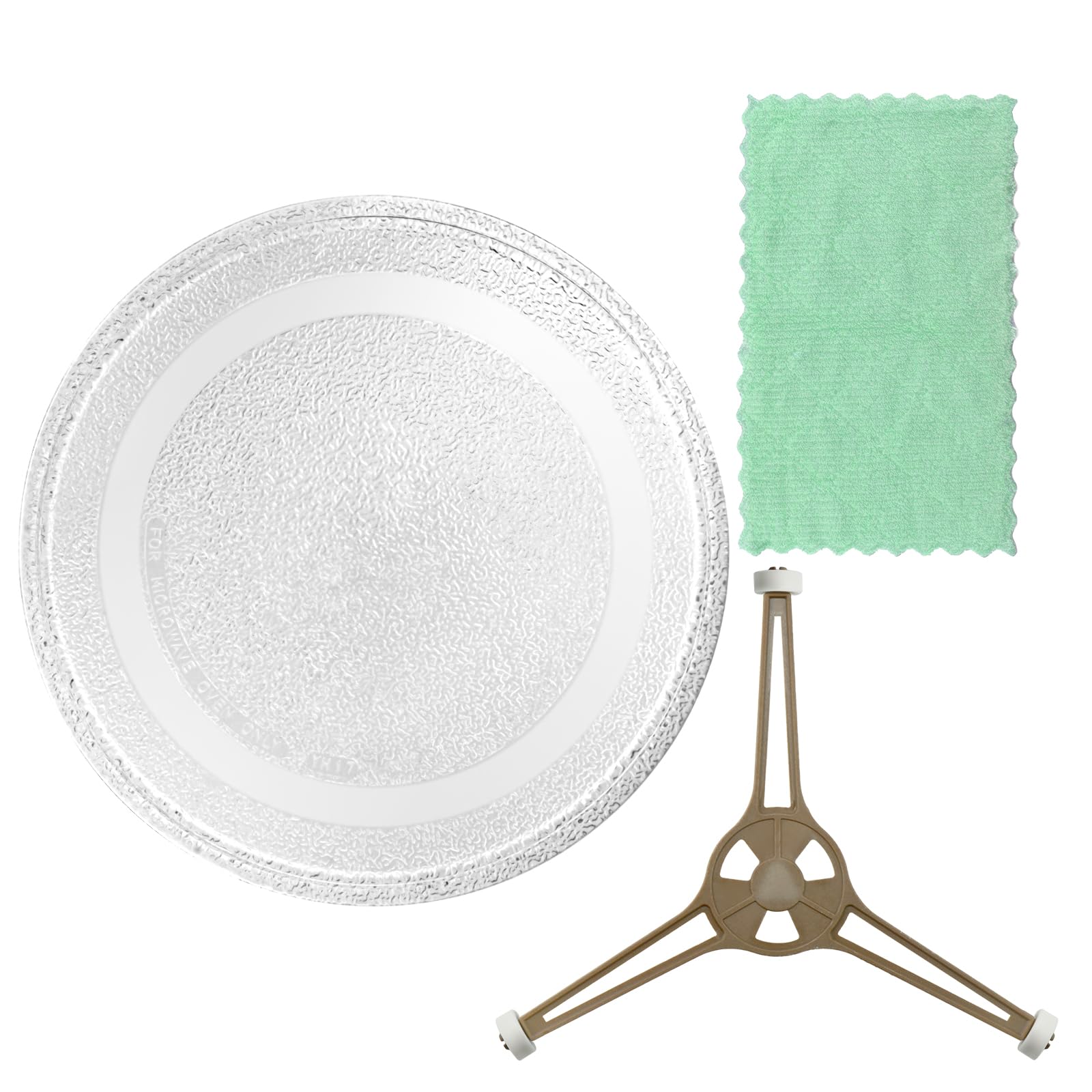 Amazon.com: LUBIYACK 9.6" Glass Microwave Plate Replacement Microwave ...