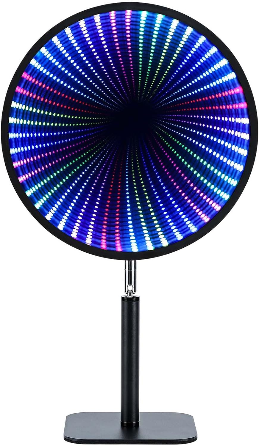 SENCU LED Night Light with Infinity Mirror, 3D Illusion Time Tunnel ...