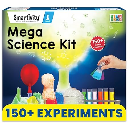 Buy Smartivity Mega Science Kit 150+ Science Experiment Kit for for ...