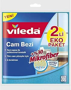 Vileda Window Cloth, Pack of 2 : Amazon.com.au: Home