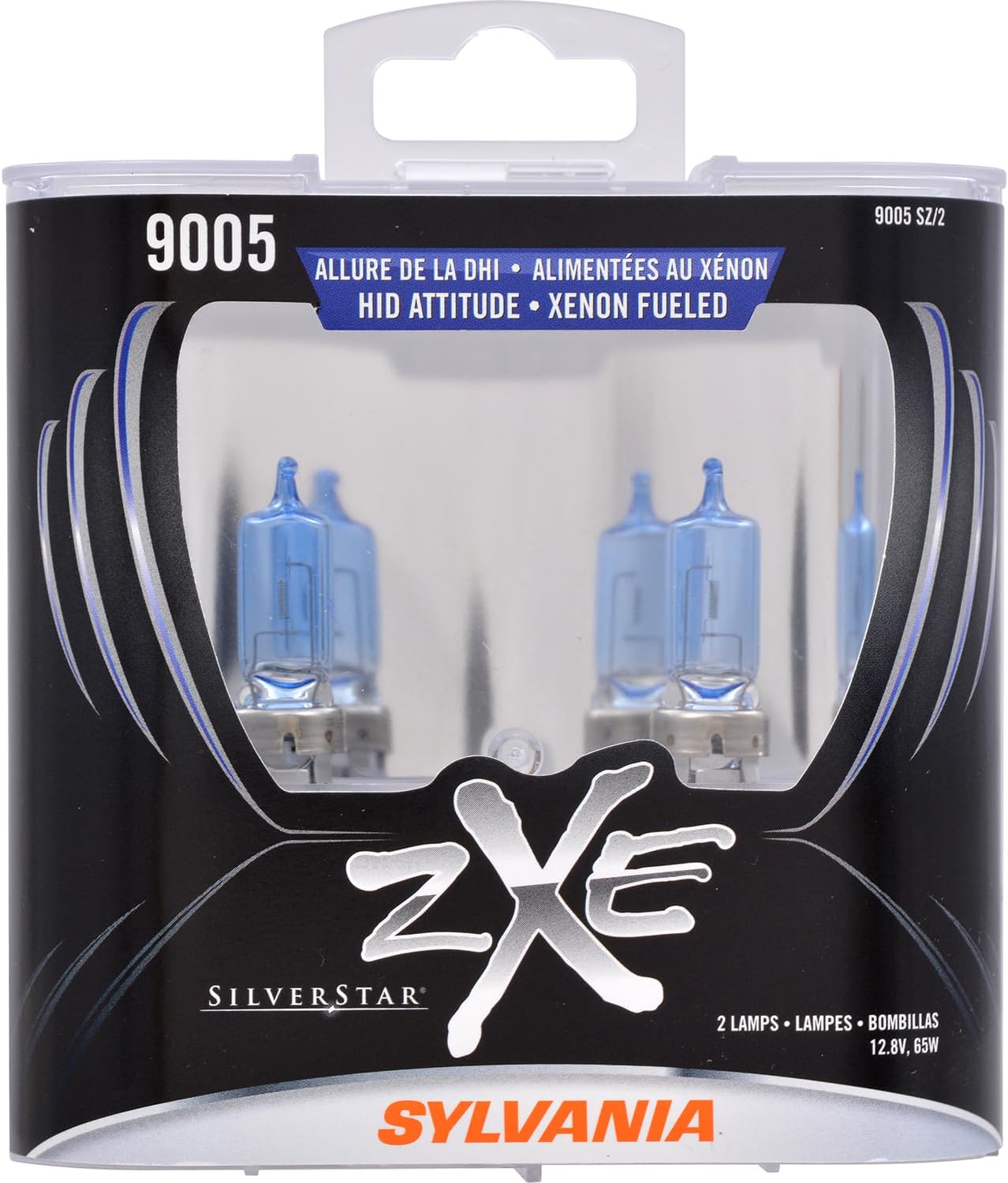 SYLVANIA - 9005 (HB3) SilverStar zXe High Performance Halogen Headlight ...