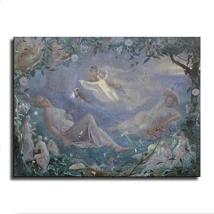 Amazon.com: Scene From A Midsummer Night's Dream Romanticism Posters ...