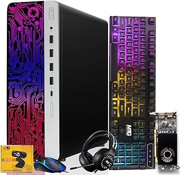 Amazon.com: TechMagnet HP G3 Gaming Desktop PC, Intel Core i7 6th Gen, AMD RX 550 Graphics, 16GB ...