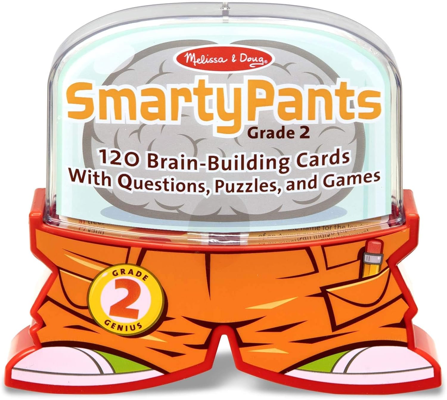 Amazon.com: Melissa & Doug Smarty Pants 2nd Grade Card Set - 120 ...
