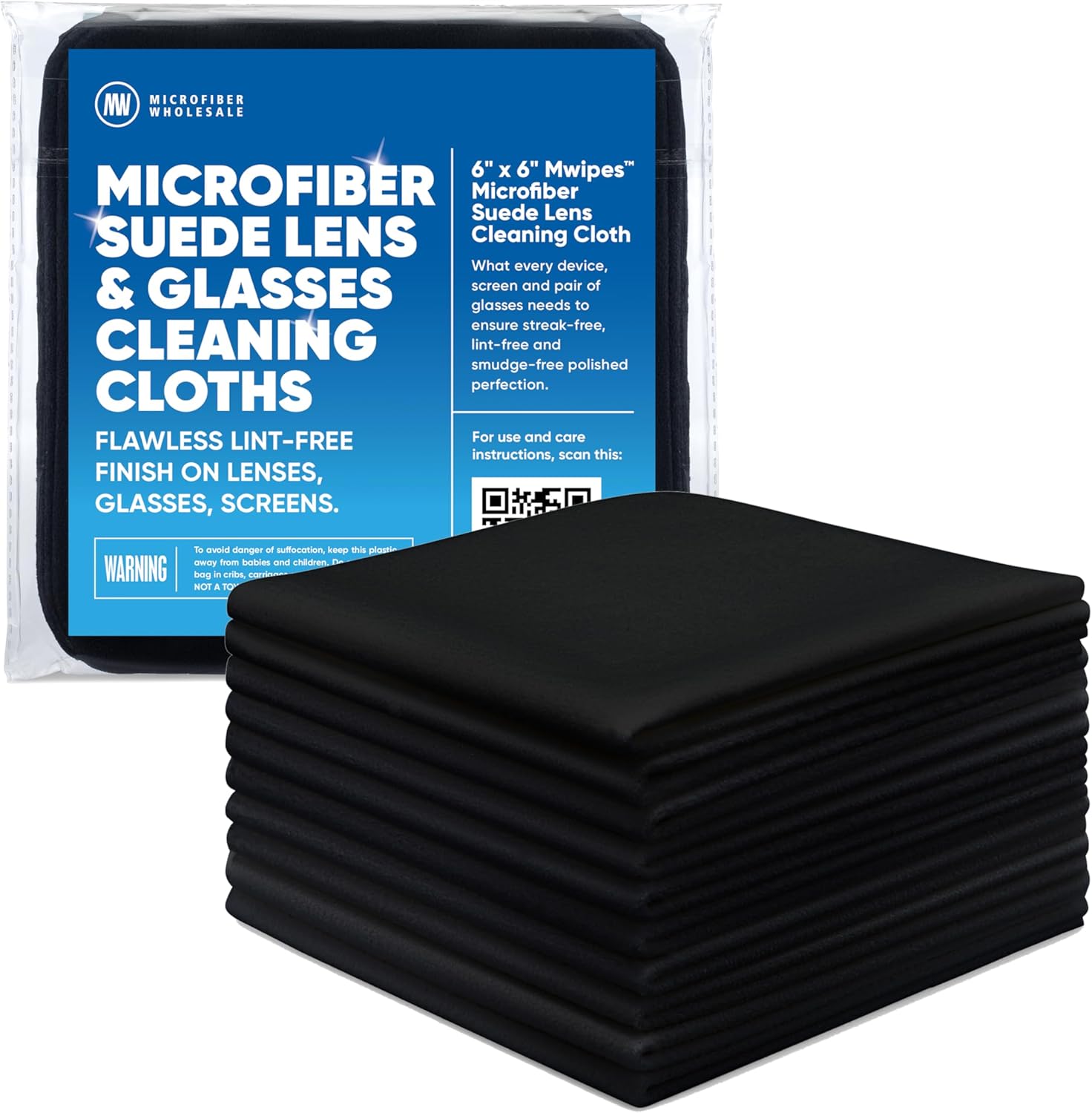 Amazon.com : Premium Lens Glasses Cleaning Cloth by Microfiber ...