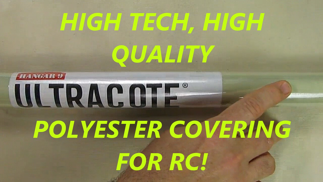 Watch EXCELLENT RC UltraCote High Tech Polyester Covering from Hangar 9 ...