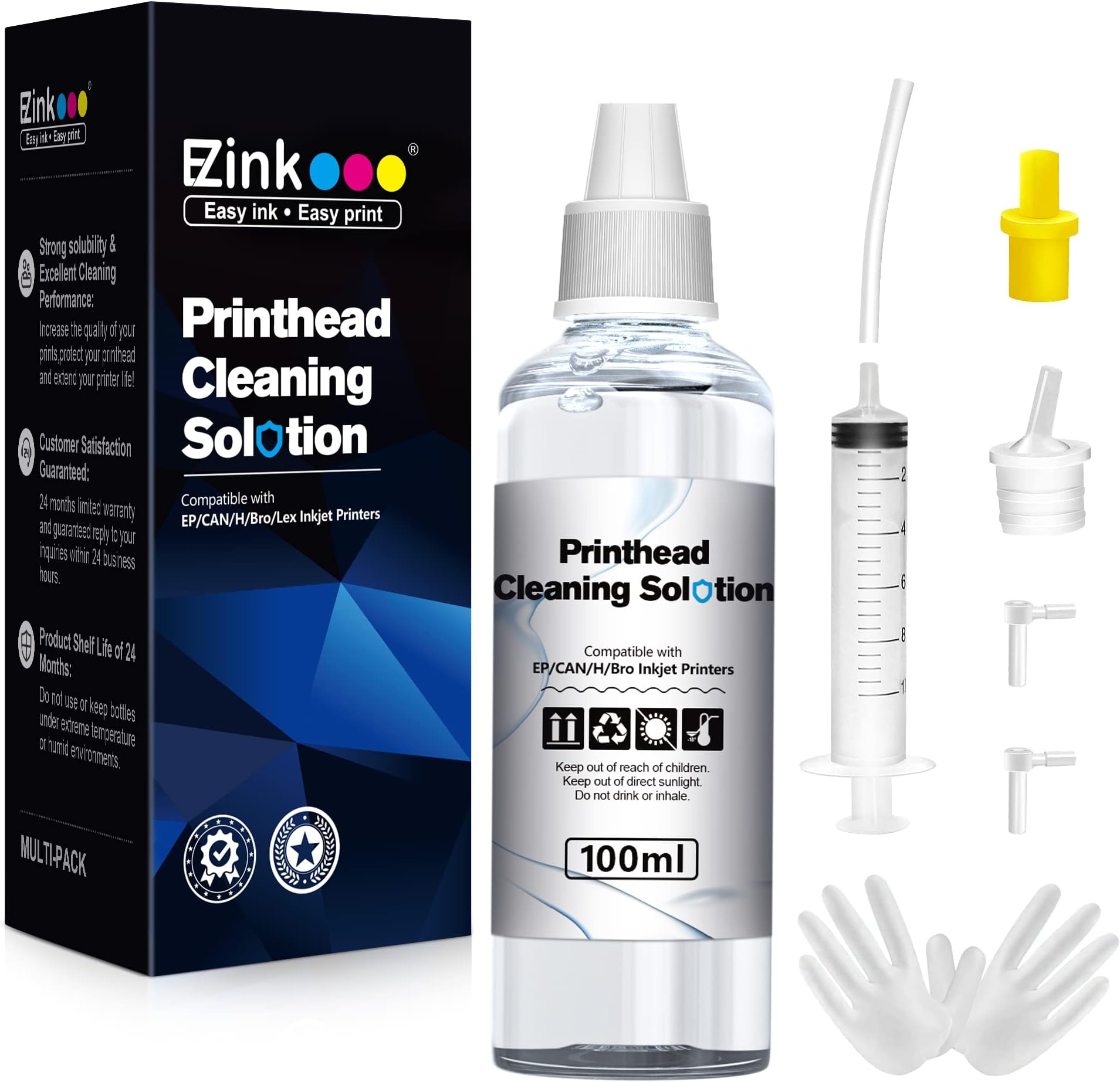 Amazon.com: Osinkjet Printhead Cleaning Kit, 150ml Best Printer ...