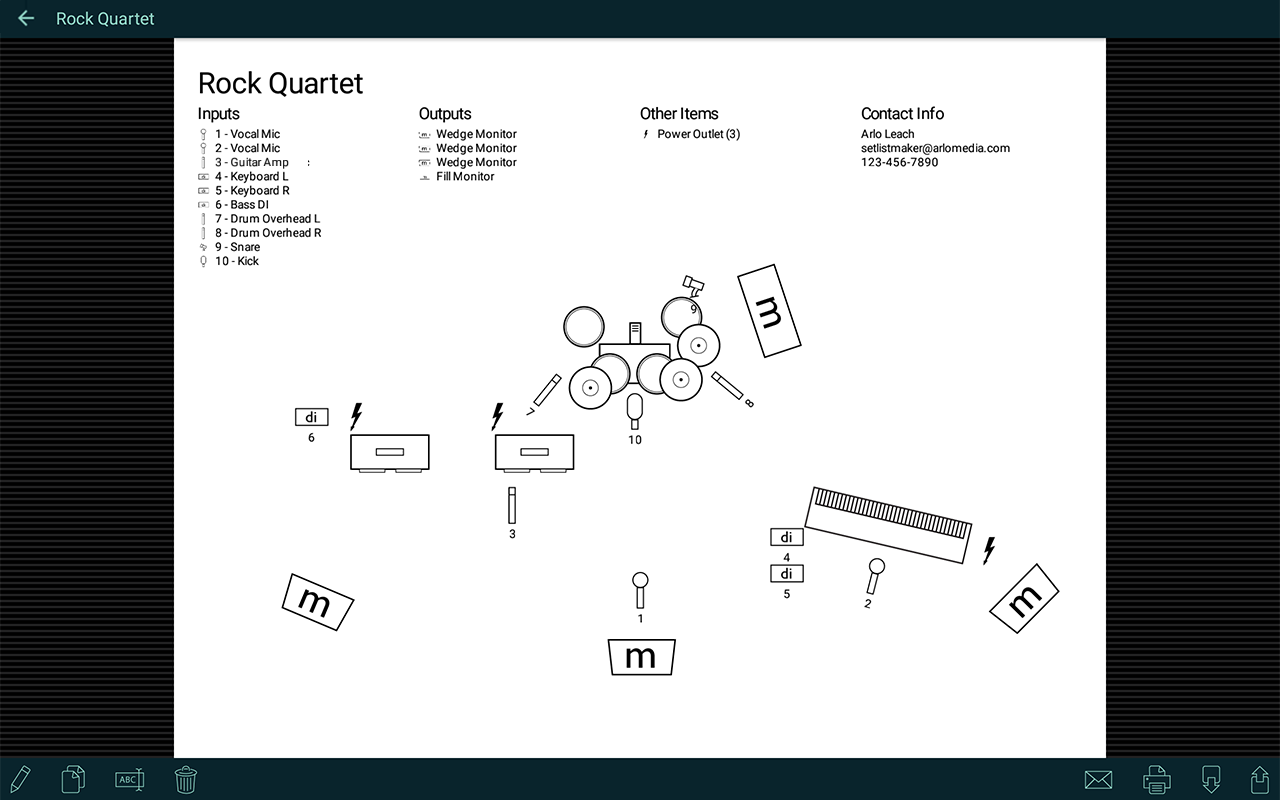 Stage Plot Maker - App on Amazon Appstore