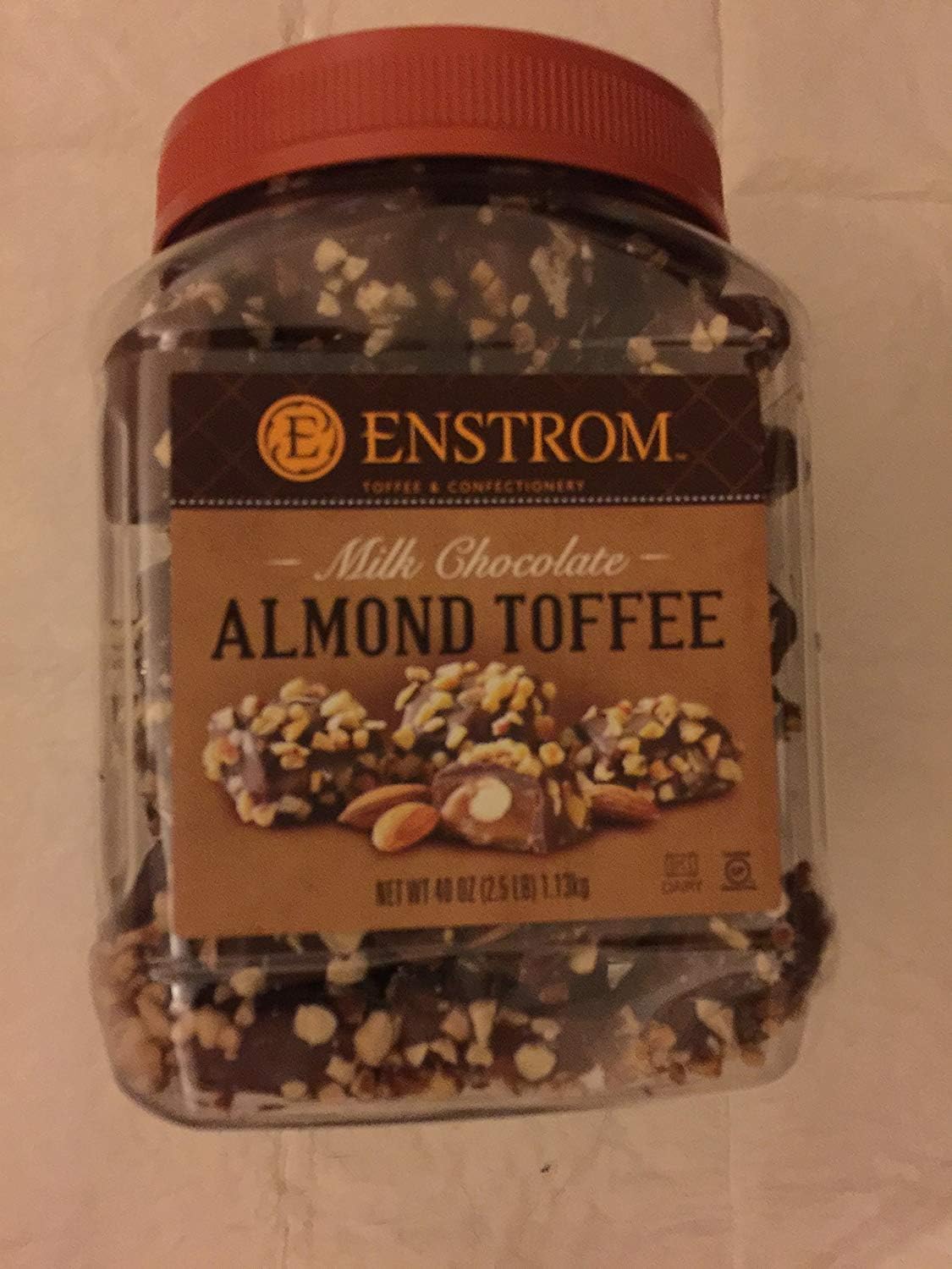 Amazon.com : Enstrom Almond Toffee Petites : Grocery & Gourmet Food
