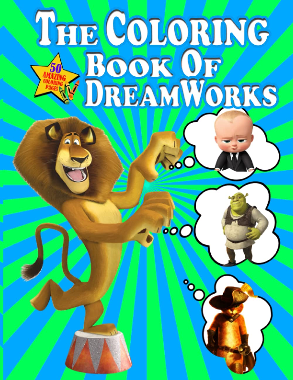The Coloring Book Of Dreamworks Color Your Favorite Dreamworks ...