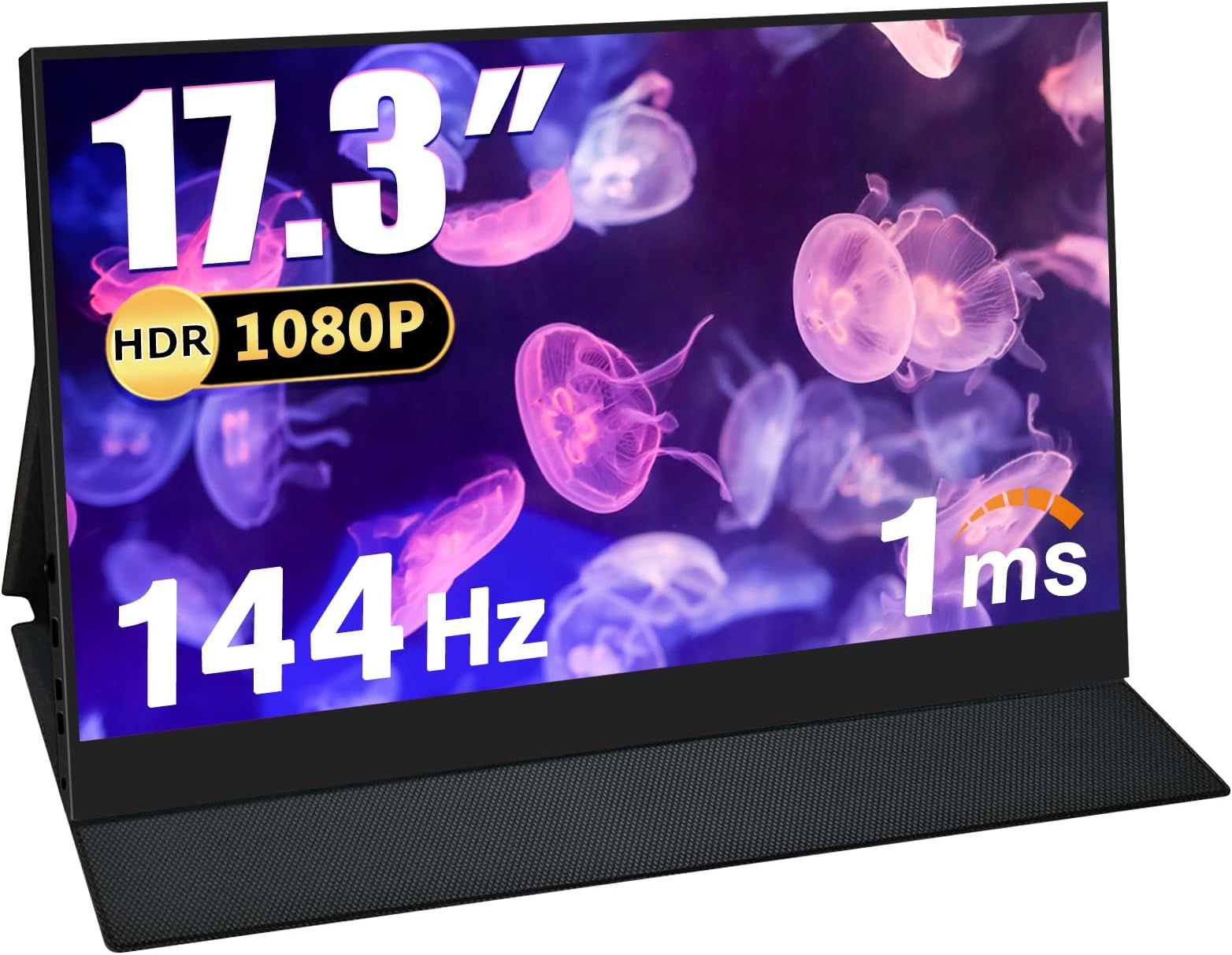 Amazon.co.jp: Acouto XC17 モバイルモニター 17.3インチ 144Hz高速応答 1ms 疲れ目軽減/青色光源を低減 ...