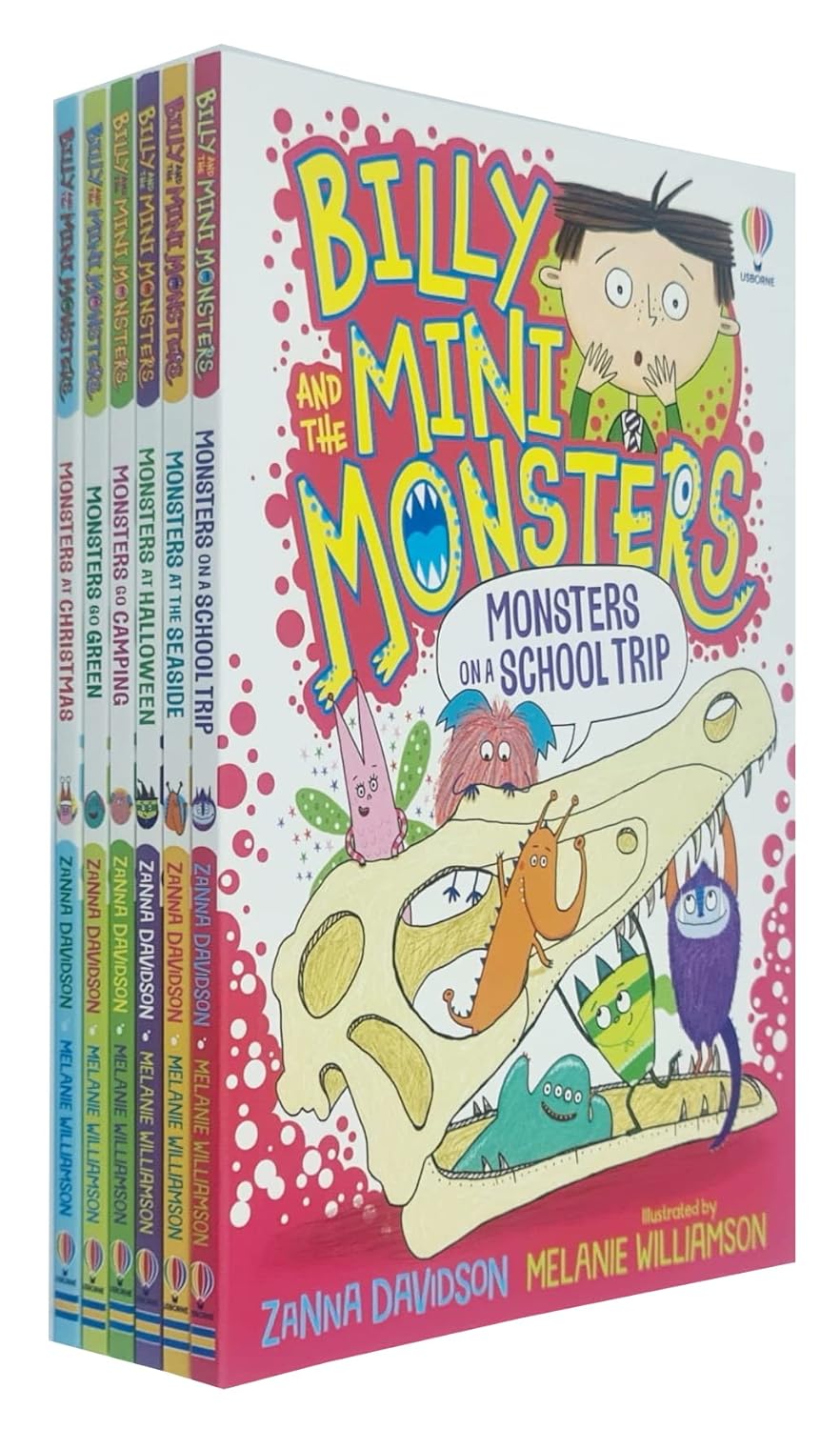 Billy and the Mini Monsters 4 Books Collection Set by Zanna Davidson ...