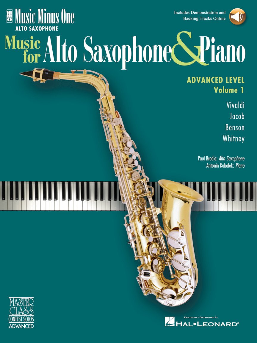 Amazon.com: Advanced Alto Sax Solos - Volume 1: Music Minus One Alto ...