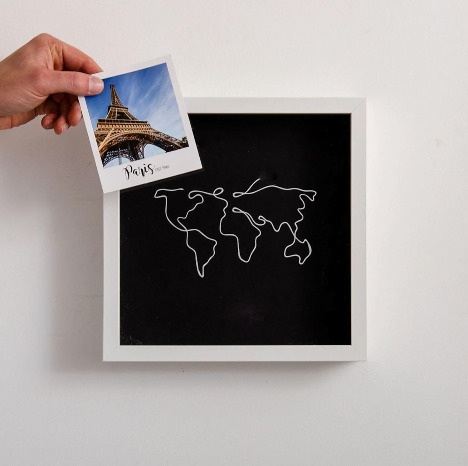 Adventure Archive Box, Travel Shadow Box,12x12Inch Shadow Box with Slot ...