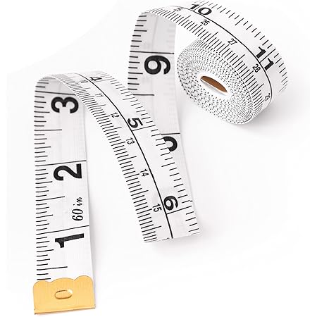 Double Sided Tape Measure (3 Pack) Perfect to Body Measuring, Sewing ...