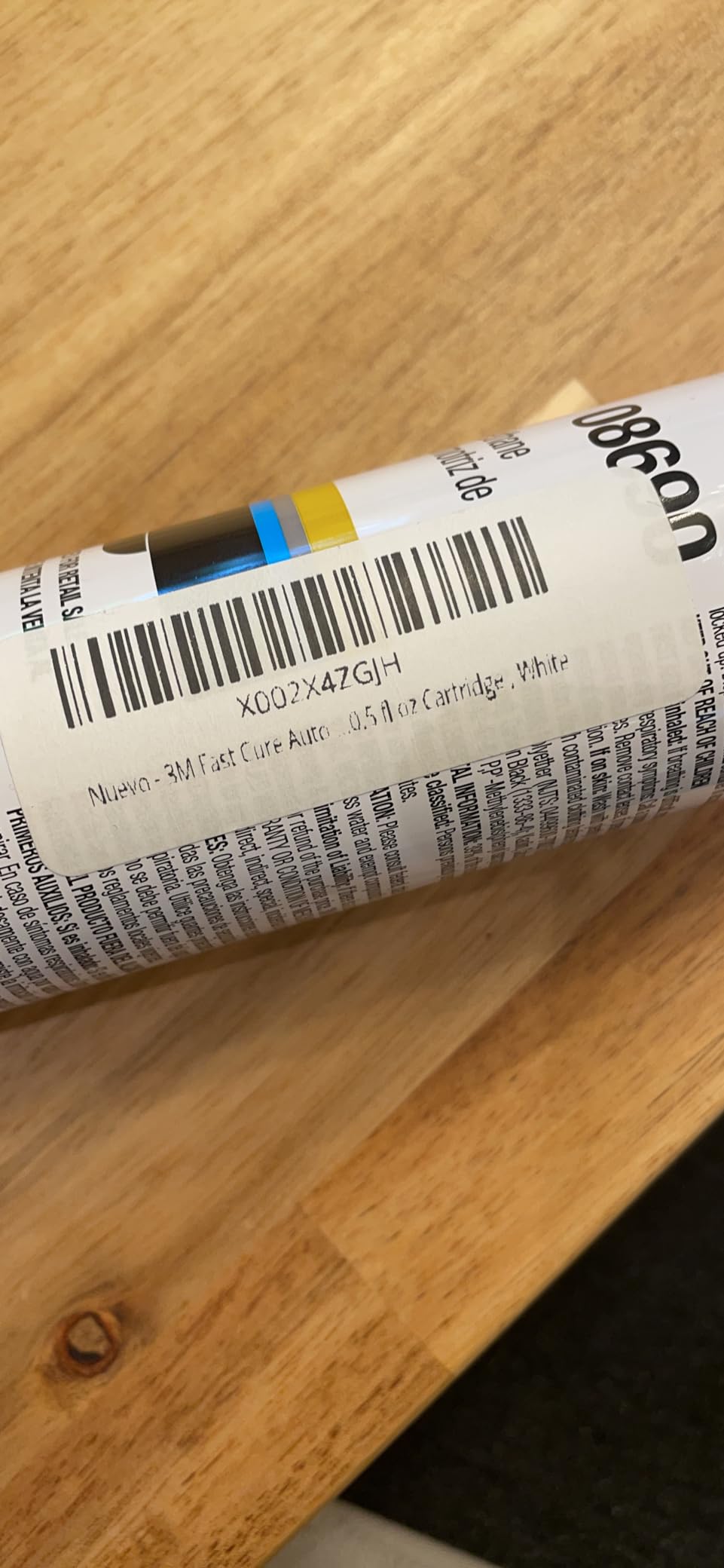 Amazon.com: 3M Fast Cure Auto Glass Urethane, 08566, 600 mL Flex Pack