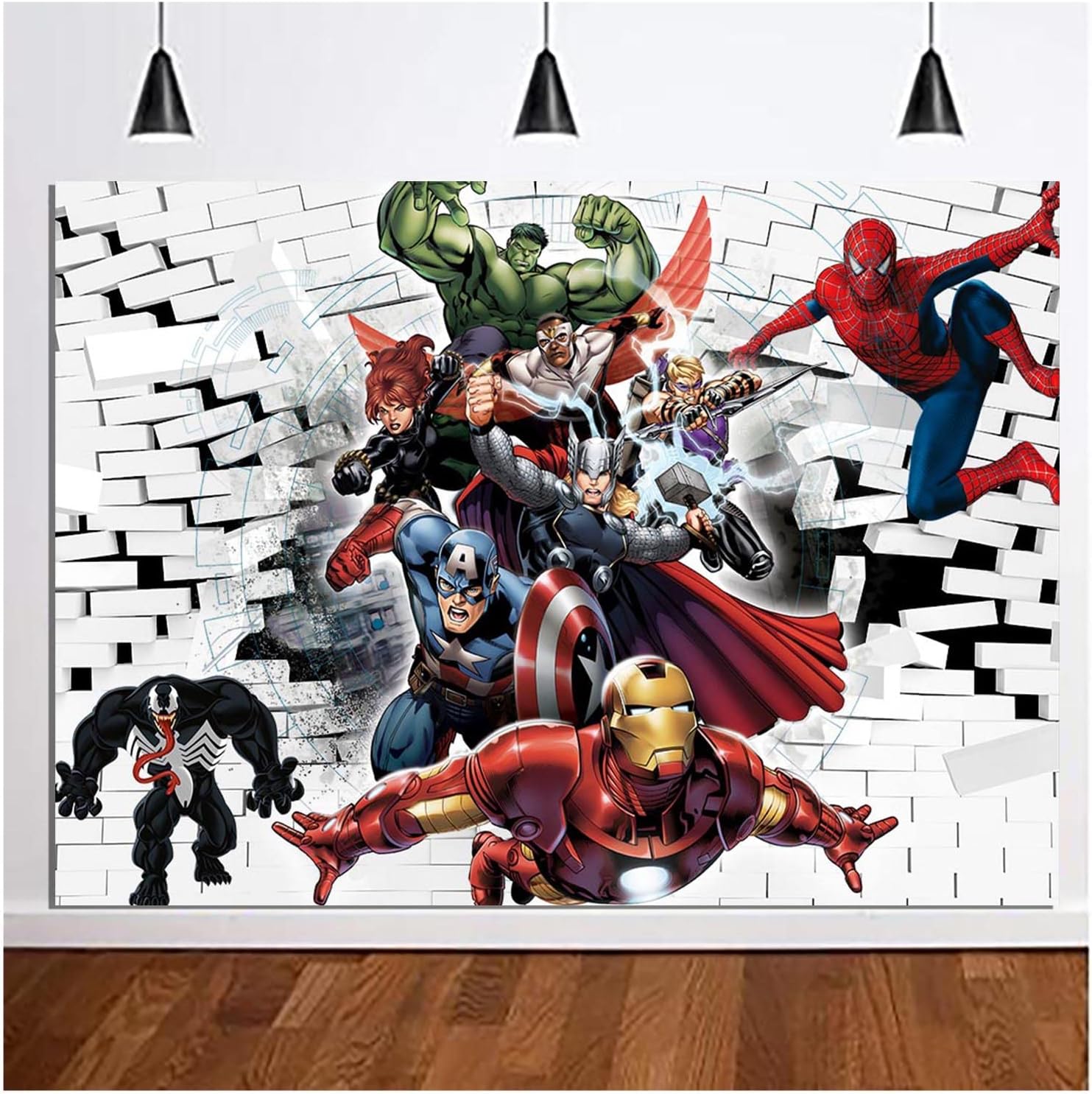 Superman Theme Photography Backdrop 5x3ft Super City Australia | Ubuy