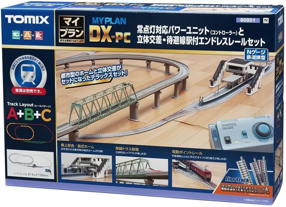 TomyTEC 979514 Track Set B Model Kit : Amazon.co.uk: Toys & Games